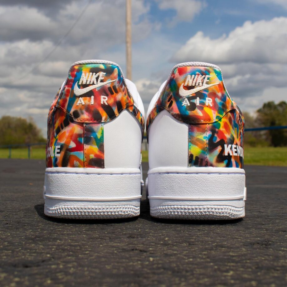 Kendrick x J-Cole Air Force 1 Custom – Daniel Customs