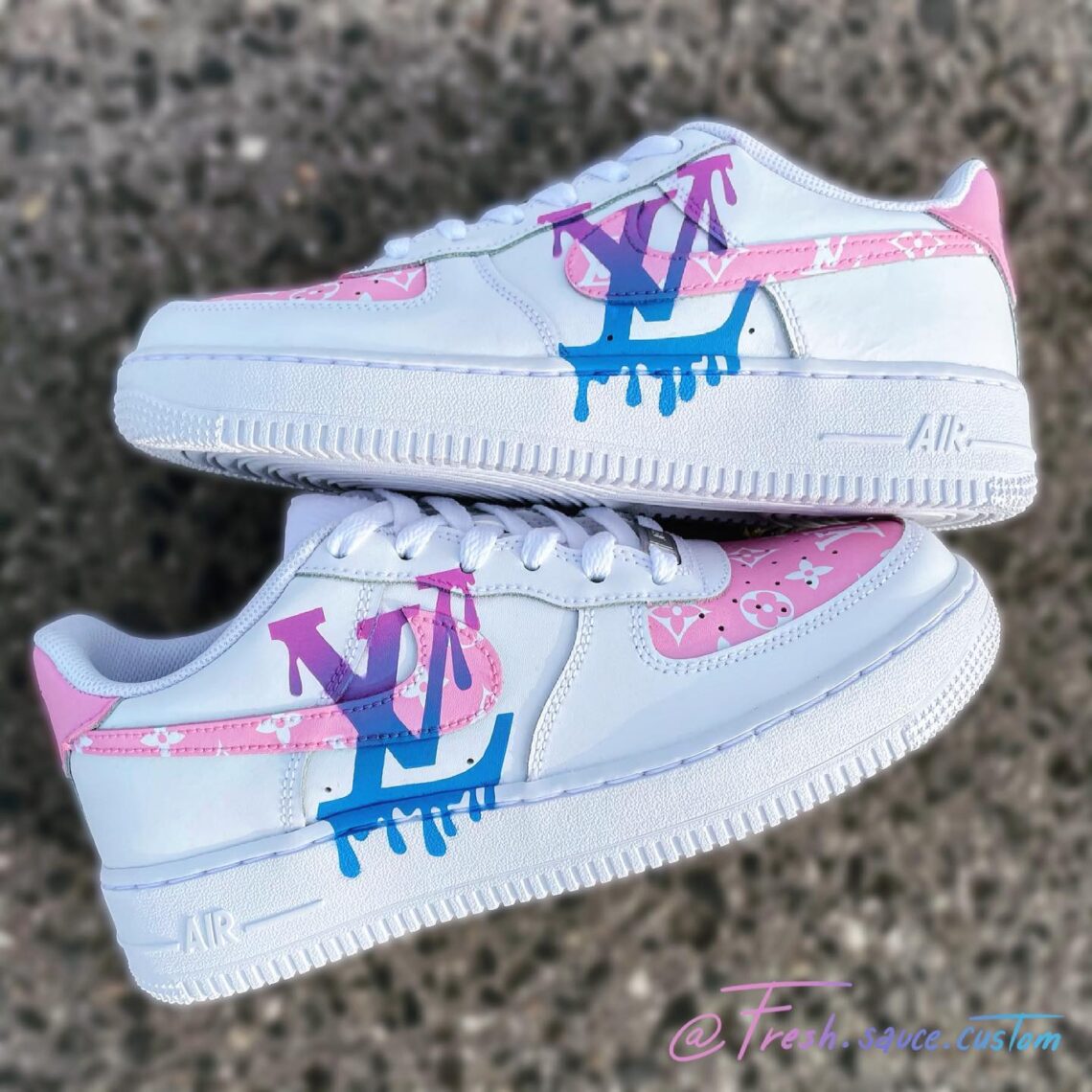 LV Air Force 1 Custom – Daniel Customs
