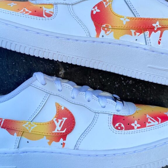 LV Drip Air Force 1 Custom – Daniel Customs