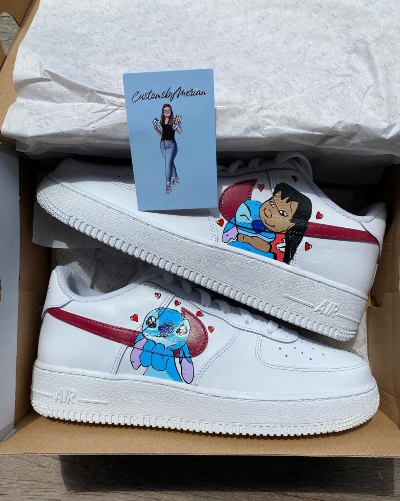 Lilo and Stitch Air Force 1 Custom – Daniel Customs