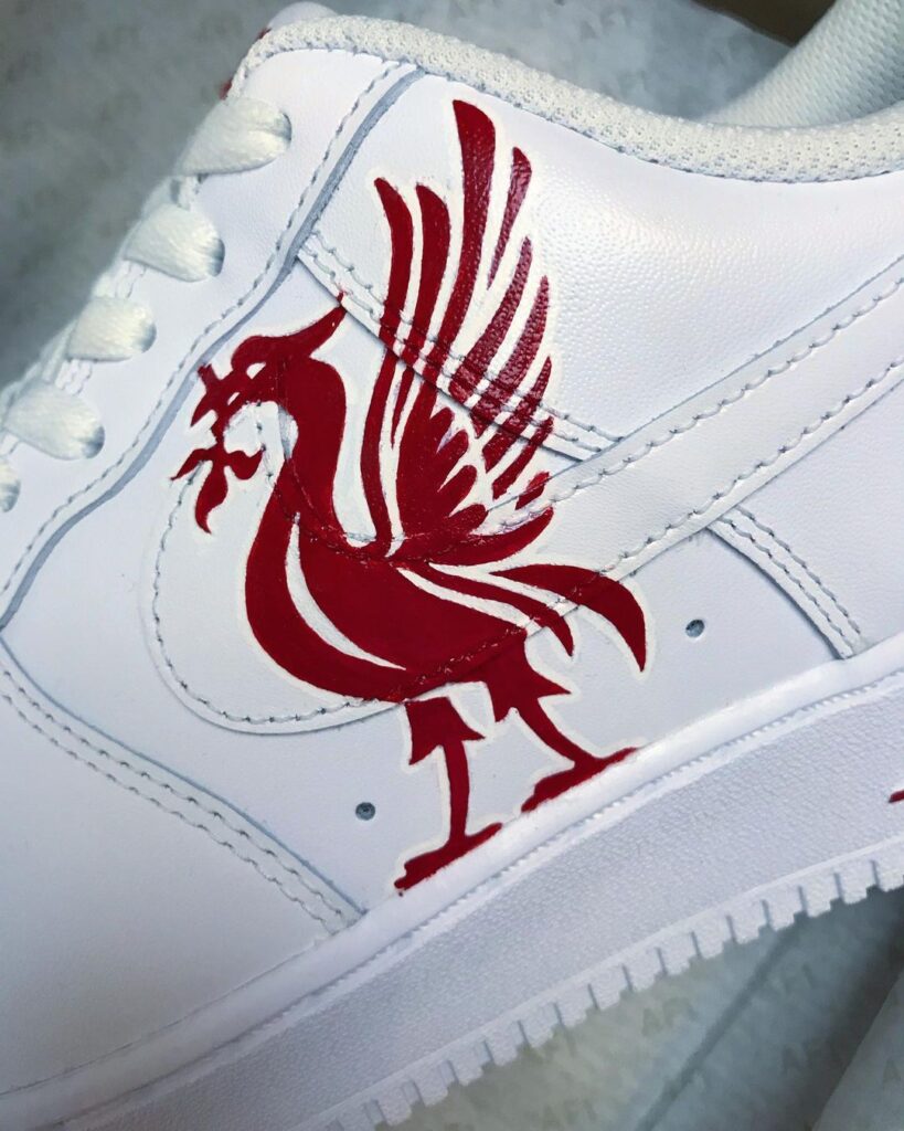 Liverpool FC Air Force 1 Custom - Daniel Customs