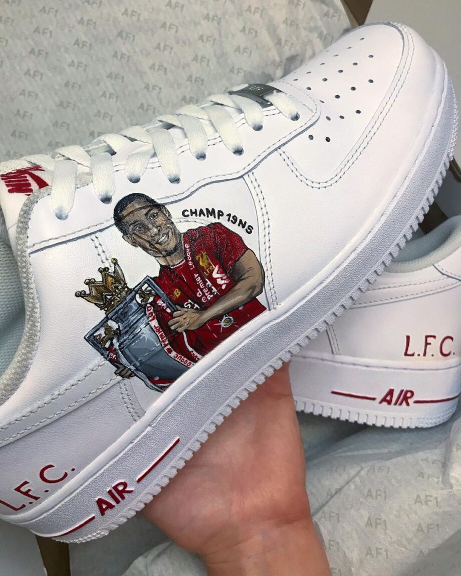 Liverpool FC Air Force 1 Custom - Daniel Customs