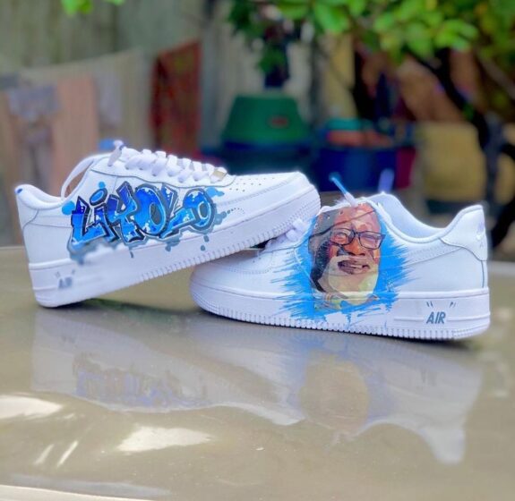 Liyolo limbe MPuanga Air Force 1 Custom - Daniel Customs