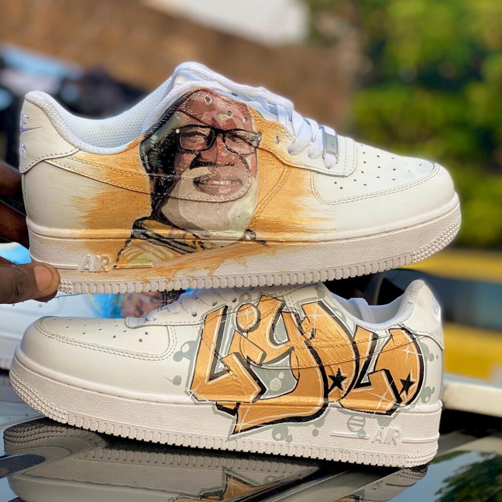 Liyolo limbe MPuanga Air Force 1 Custom – Daniel Customs