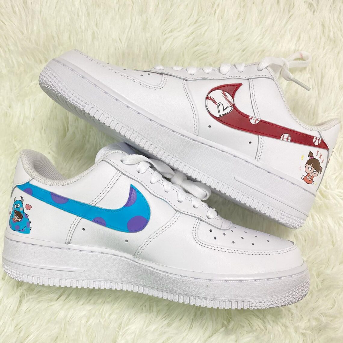 Lotte Monkey x Sullivan Air Force 1 Custom – Daniel Customs
