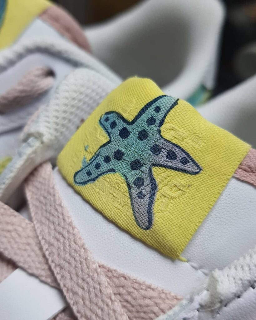 Mermaid Air Force 1 Custom – Daniel Customs