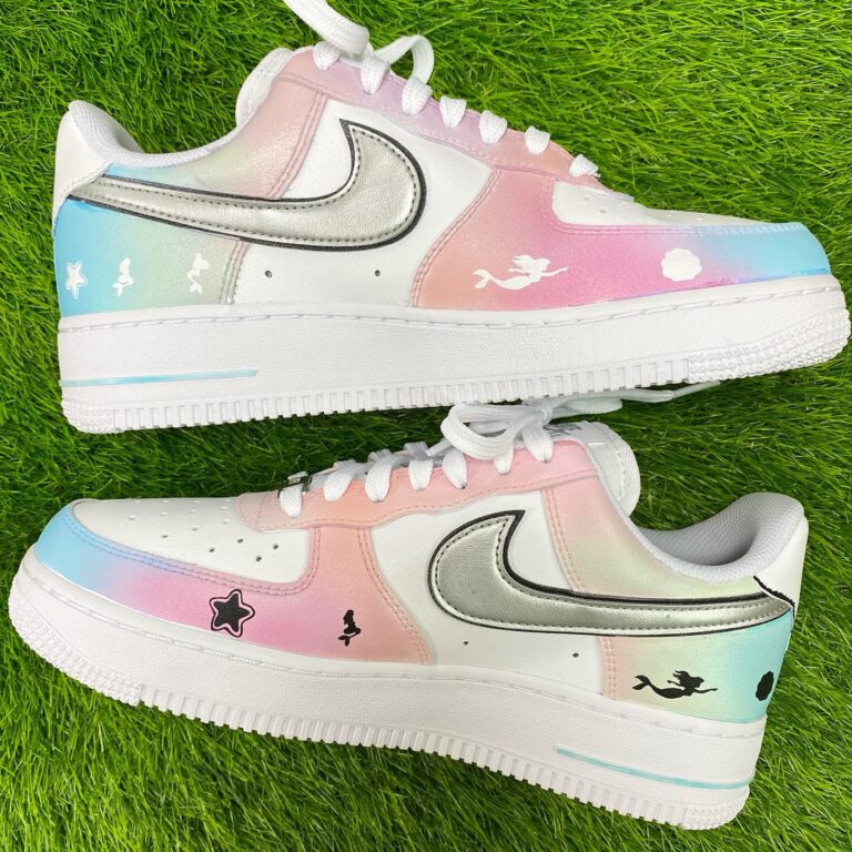 Mermaid Air Force 1 Custom – Daniel Customs