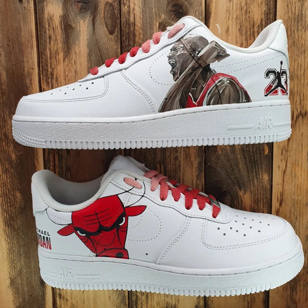 Michael Jordan Air Force 1 Custom – Daniel Customs