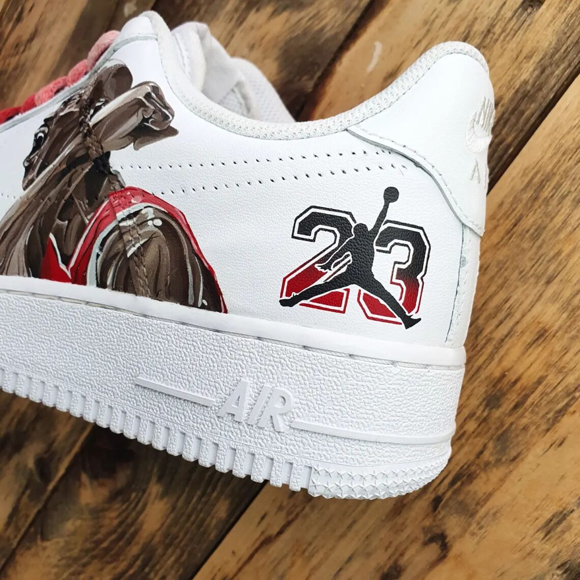 Michael Jordan Air Force 1 Custom – Daniel Customs