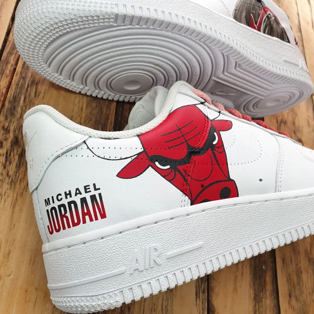 Michael Jordan Air Force 1 Custom – Daniel Customs