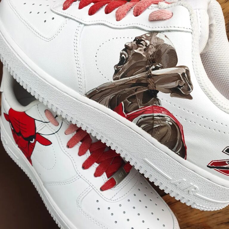 Michael Jordan Air Force 1 Custom – Daniel Customs