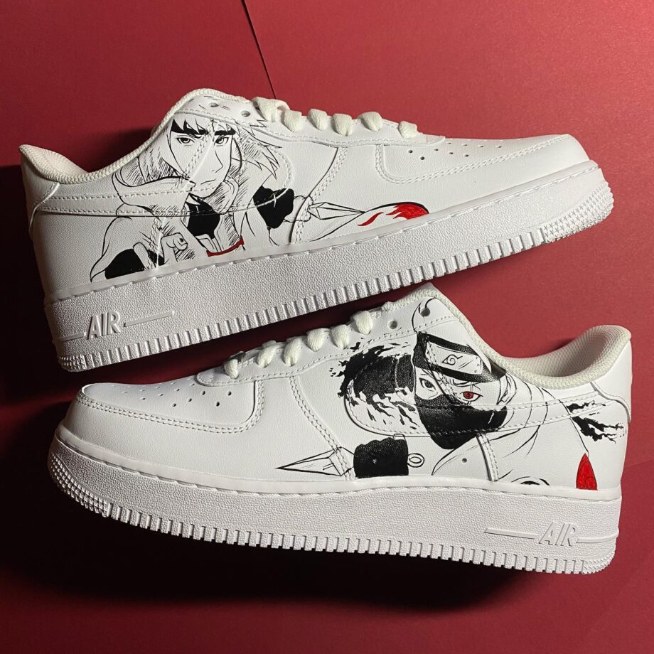 Minato x Kakashi Air Force 1 Custom – Daniel Customs