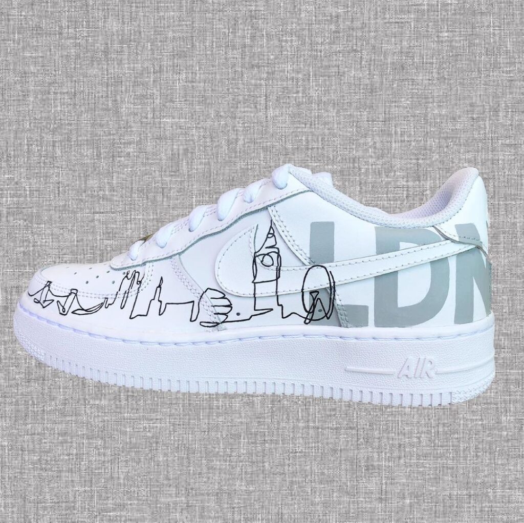 NYC x LDN Air Force 1 Custom – Daniel Customs