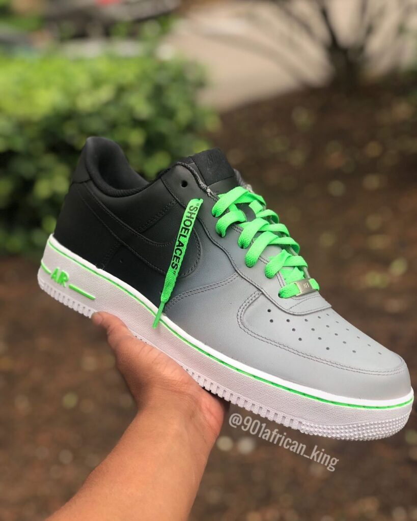 Neon Cement Air Force 1 Custom – Daniel Customs