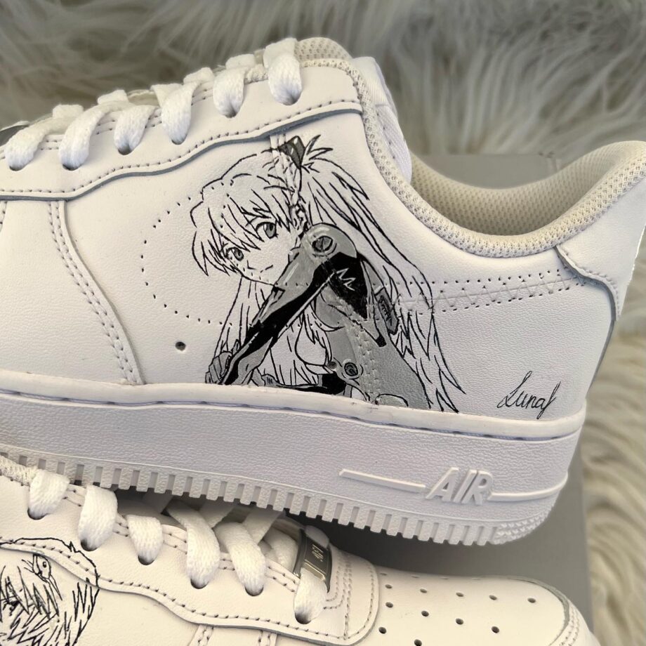 Neon Genesis Evangelion Air Force 1 Custom – Daniel Customs