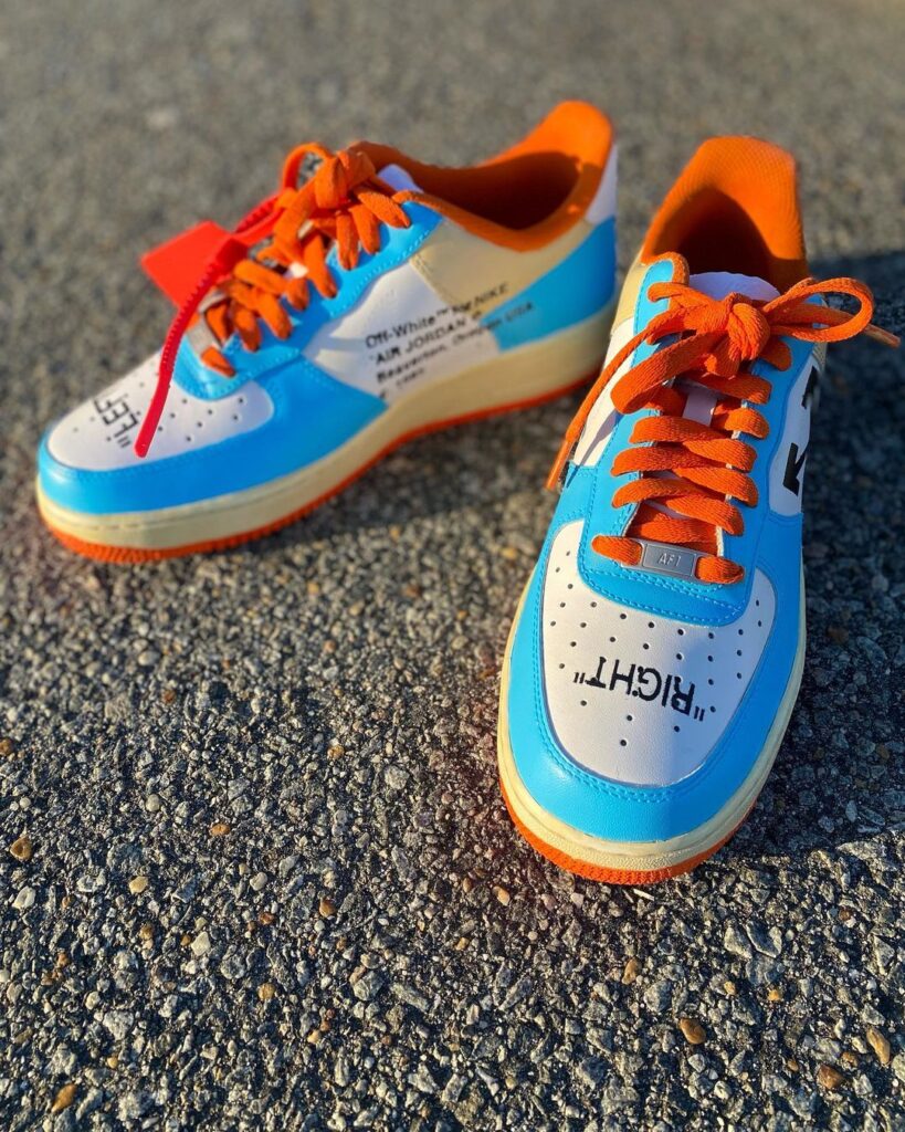 Off White Air Force 1 Custom - Daniel Customs
