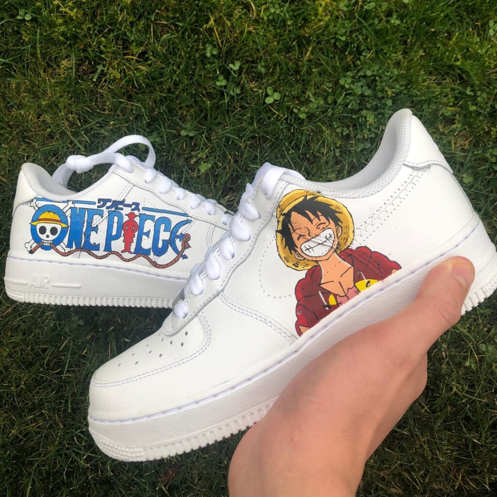 One Piece – Luffy Air Force 1 Custom – Daniel Customs