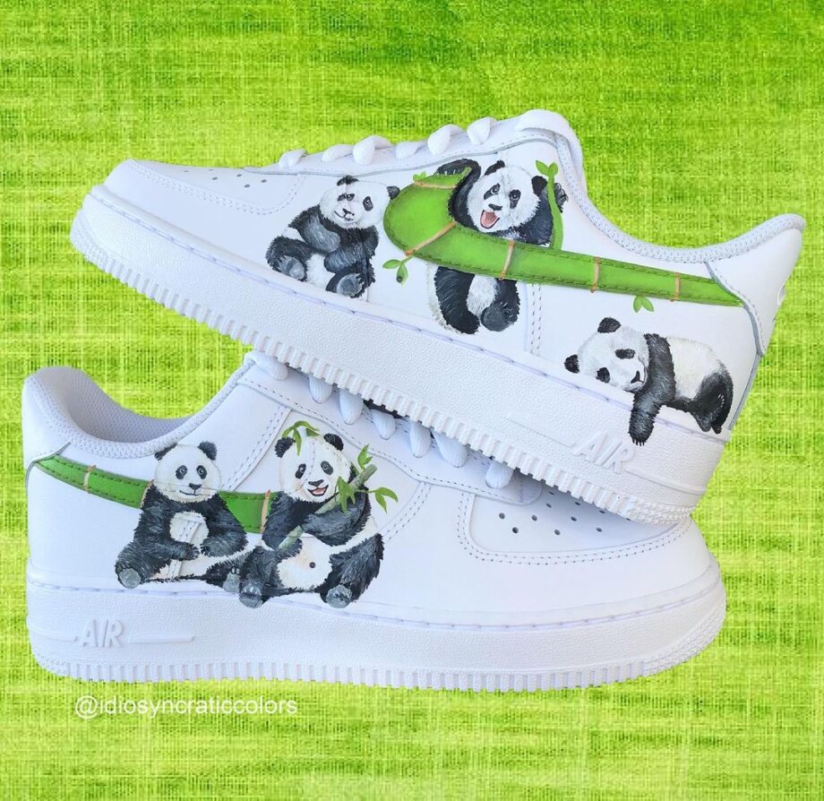 Panda Air Force 1 Custom - Daniel Customs