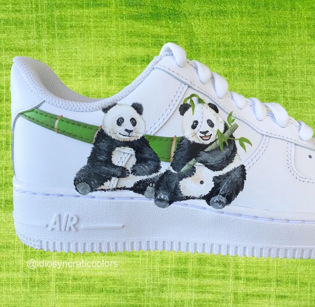 Panda Air Force 1 Custom - Daniel Customs