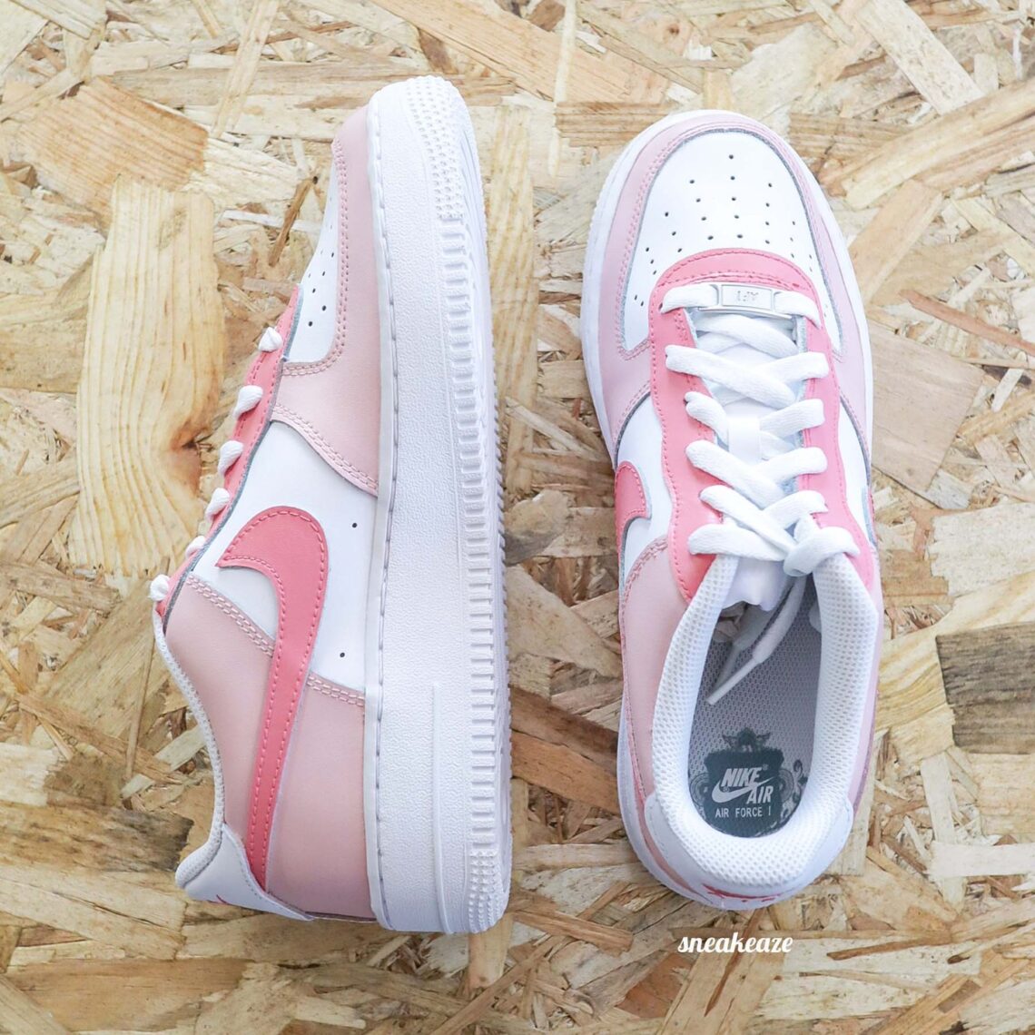 Pink Air Force 1 Custom – Daniel Customs