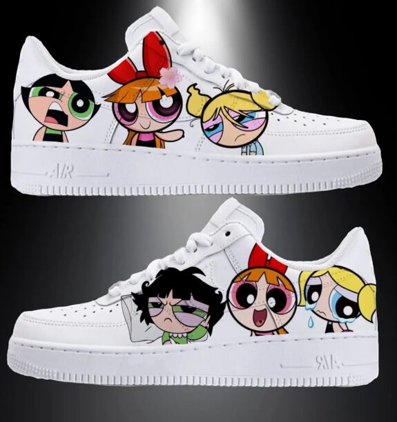 Powerpuff Girls Air Force 1 Custom – Daniel Customs