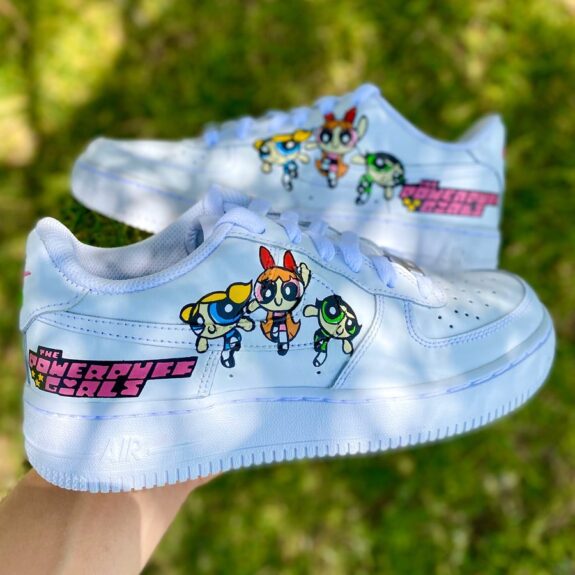 Powerpuff Girls Air Force 1 Custom - Daniel Customs