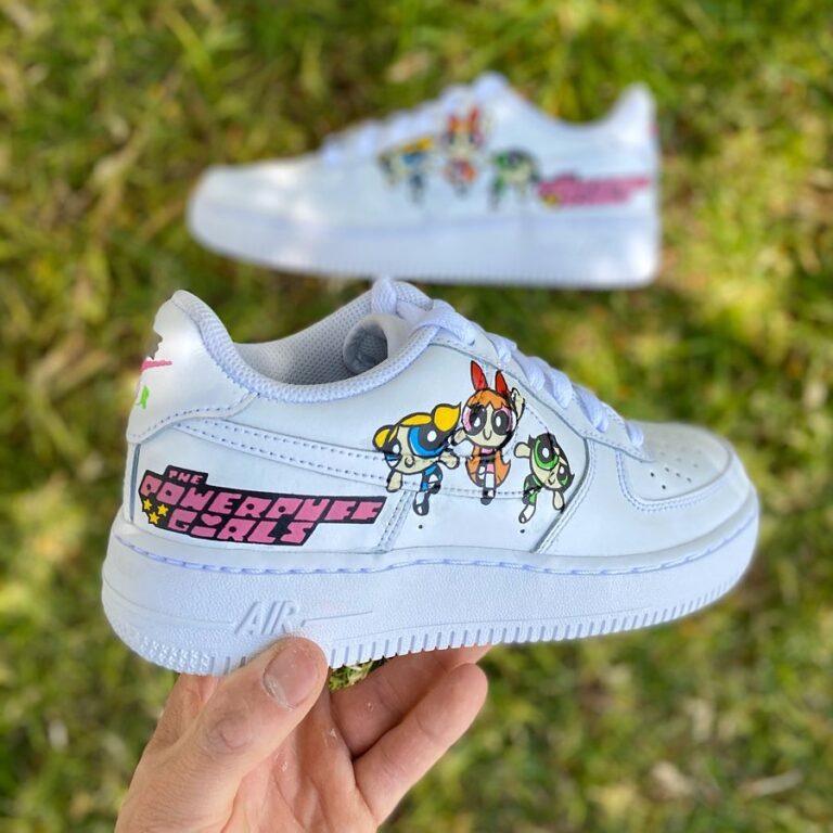 Powerpuff Girls Air Force 1 Custom – Daniel Customs
