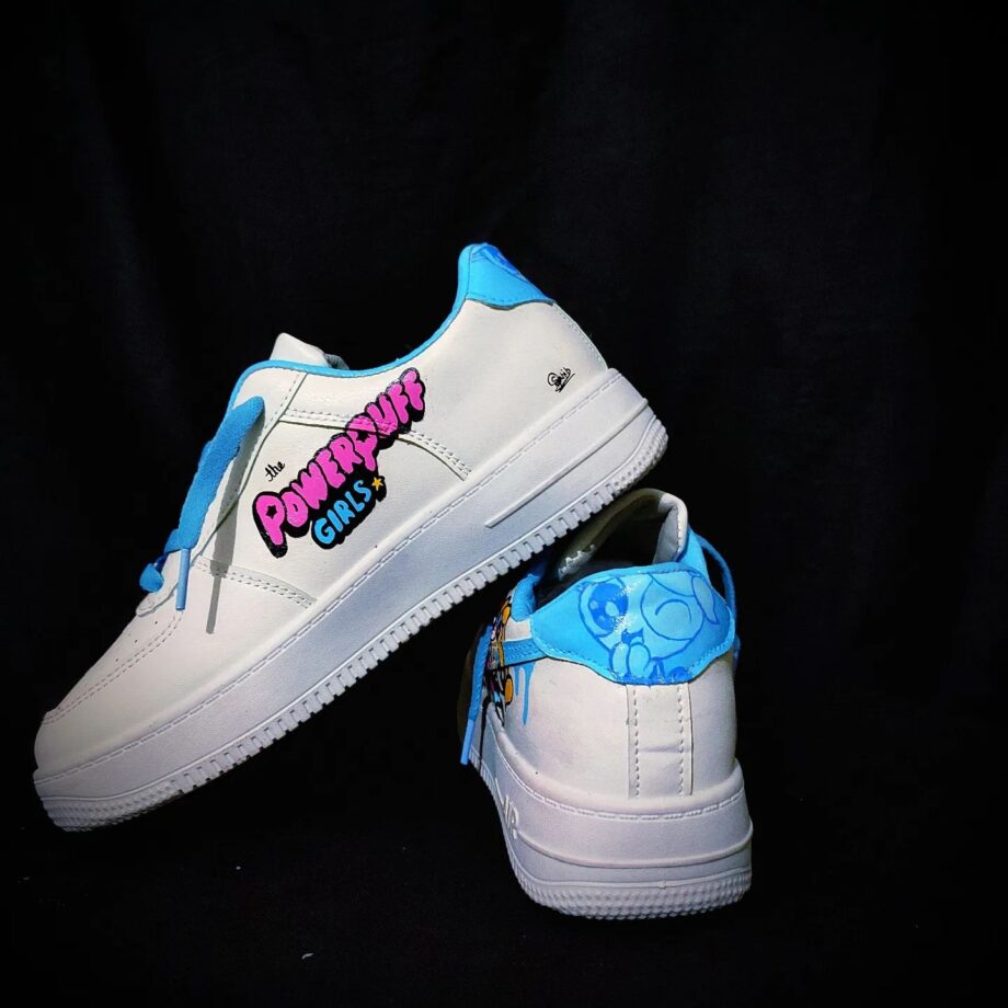 Powerpuff Girls Air Force 1 Custom – Daniel Customs