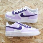 Purple Air Force 1 Custom – Daniel Customs