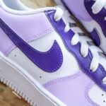 Purple Air Force 1 Custom - Daniel Customs