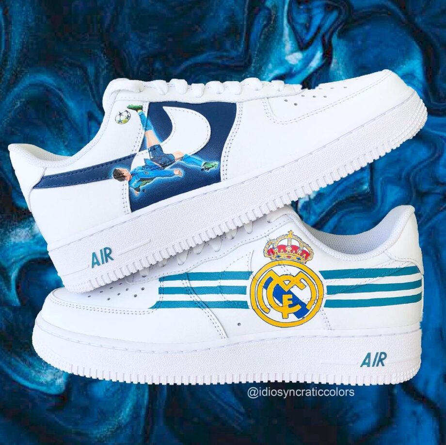 Real Madrid Ronaldo Air Force 1 Custom – Daniel Customs