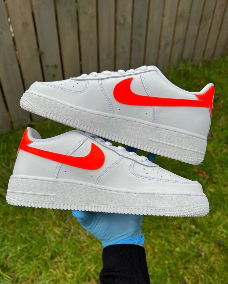 Red Air Force 1 Custom – Daniel Customs