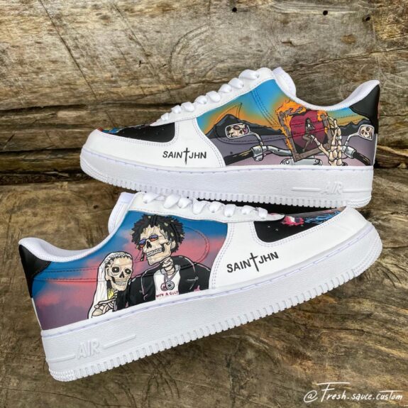 SAINt JHN Air Force 1 Custom – Daniel Customs