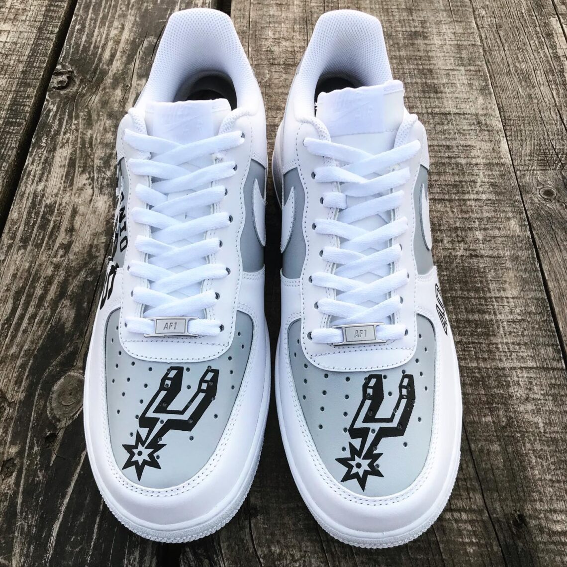 San Antonio Spurs Air Force 1 Custom – Daniel Customs