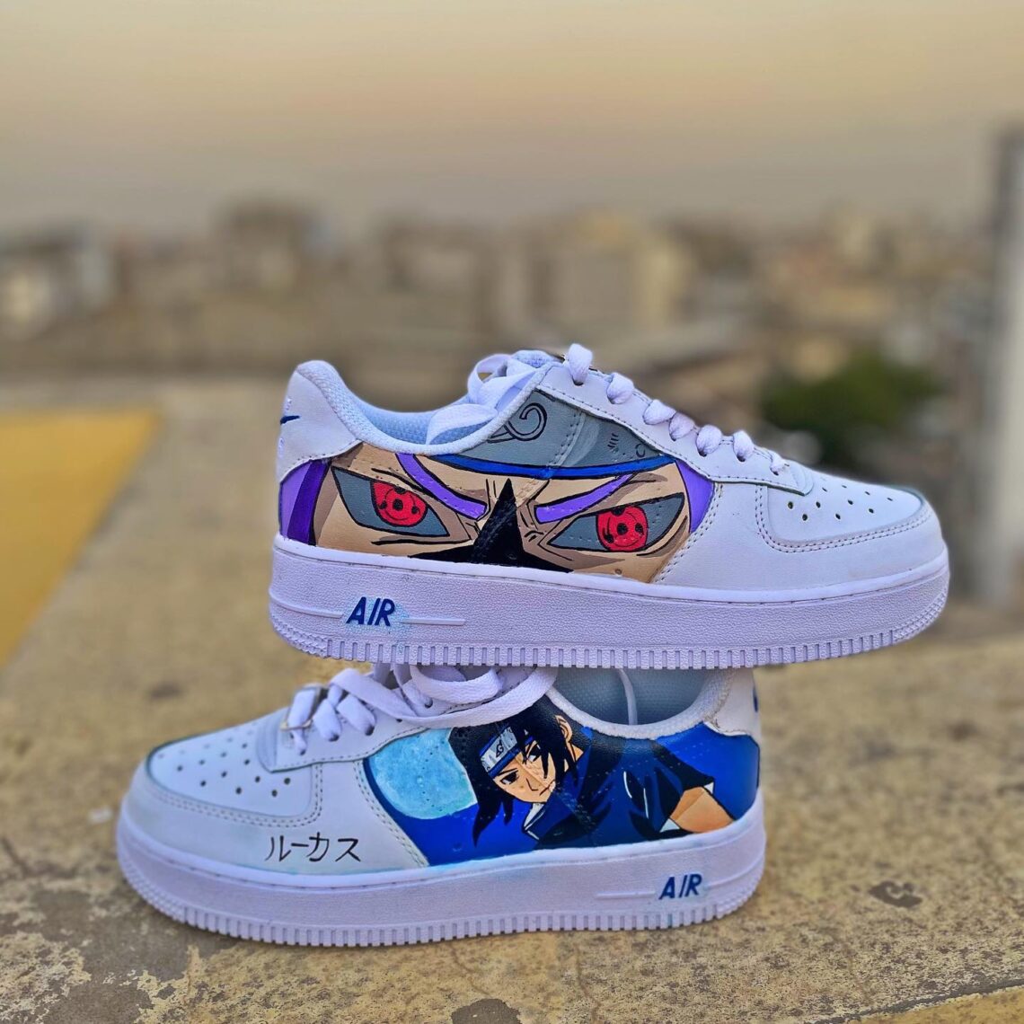 Sasuke Air Force 1 Custom – Daniel Customs