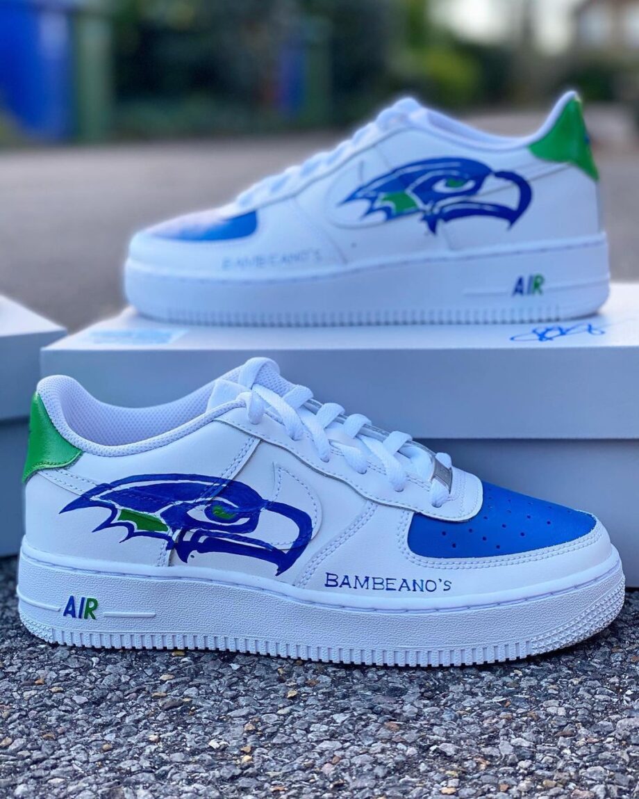 Seahawks Air Force 1 Custom – Daniel Customs