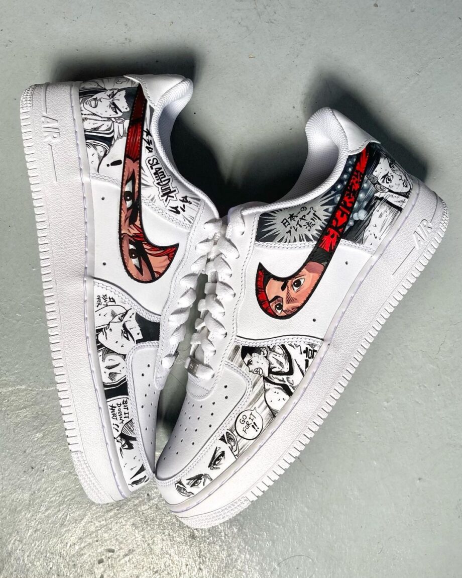 Slam Dunk Air Force 1 Custom – Daniel Customs