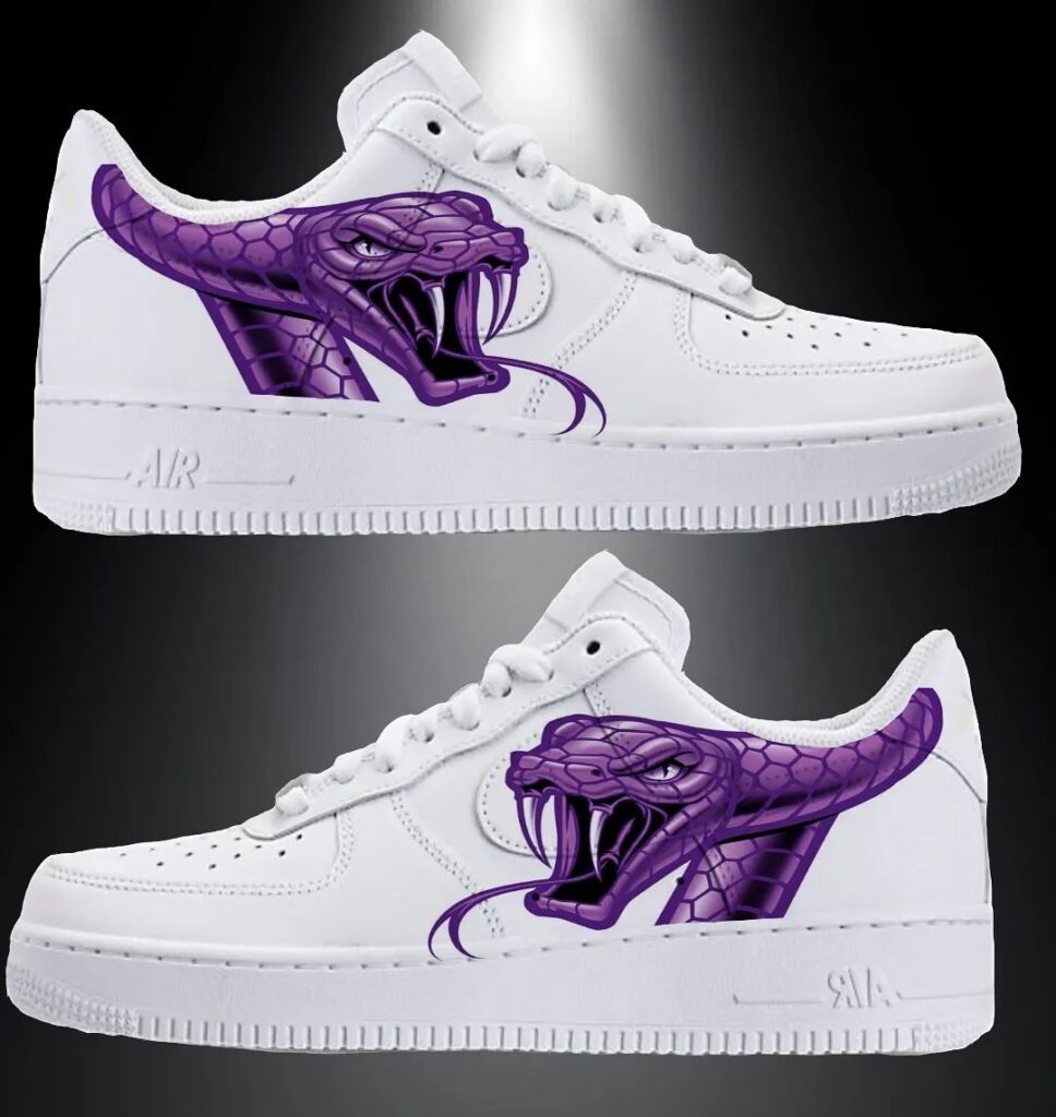Snake Air Force 1 Custom – Daniel Customs