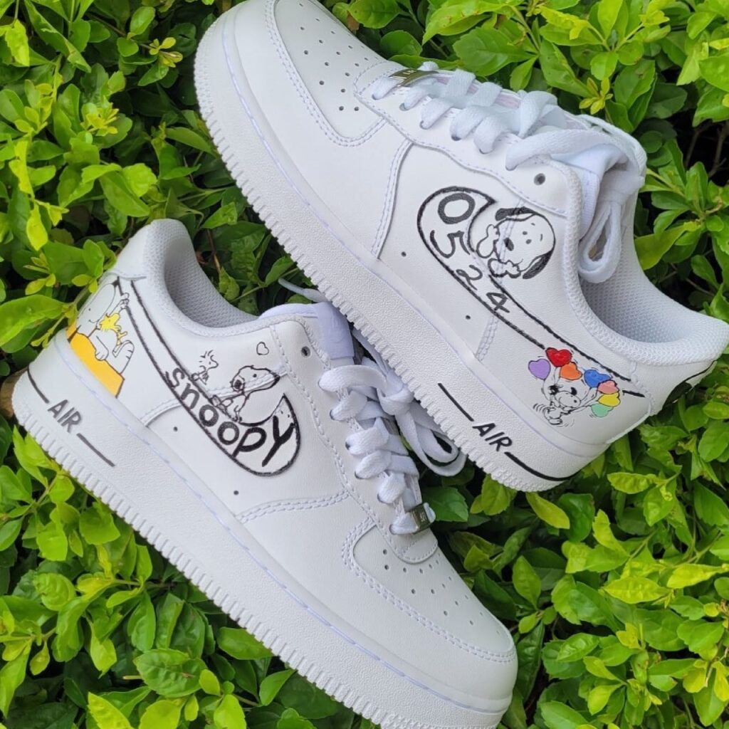 Snoopy Air Force 1 Custom – Daniel Customs