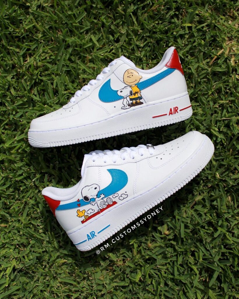 Snoopy and Charlie Air Force 1 Custom – Daniel Customs