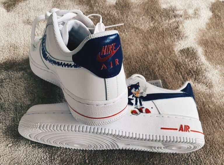 Sonic Air Force 1 Custom – Daniel Customs