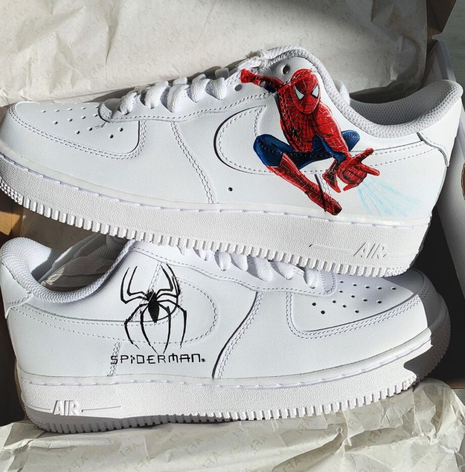 Spider-Man Air Force 1 Custom – Daniel Customs
