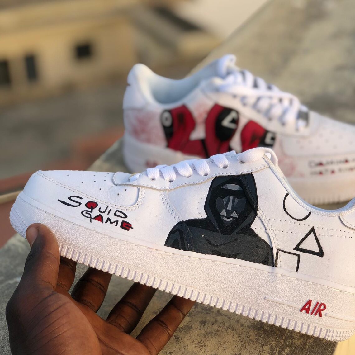 Squid Game Air Force 1 Custom – Daniel Customs