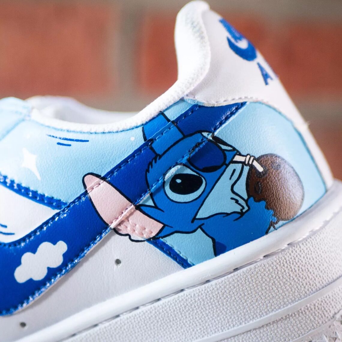 Stitch Air Force 1 Custom – Daniel Customs