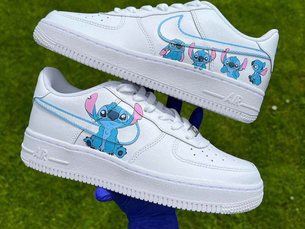 Stitch Air Force 1 Custom – Daniel Customs