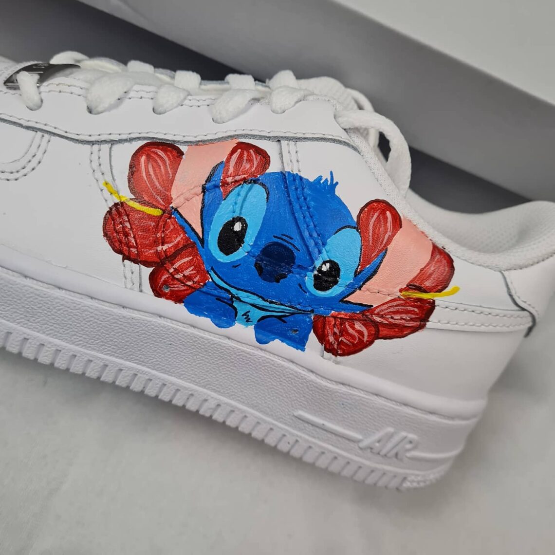 Stitch Air Force 1 Custom – Daniel Customs