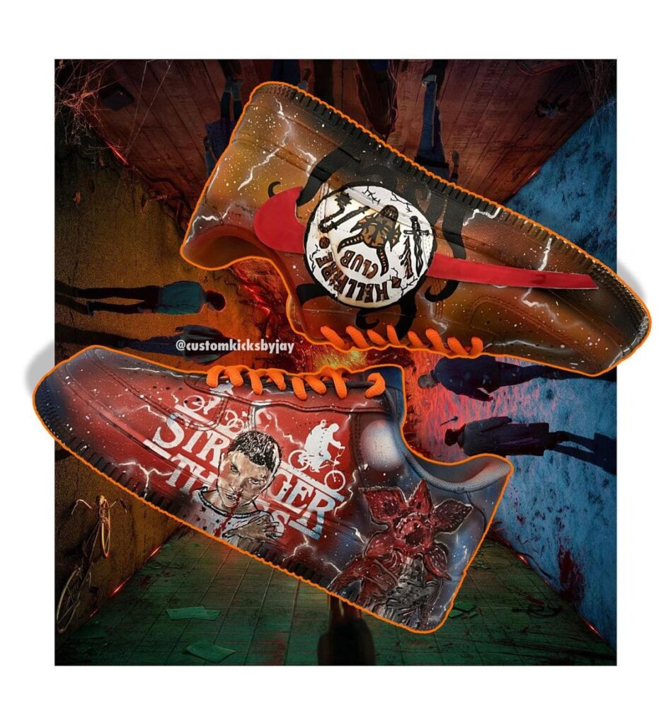 Stranger Things Air Force 1 Custom – Daniel Customs