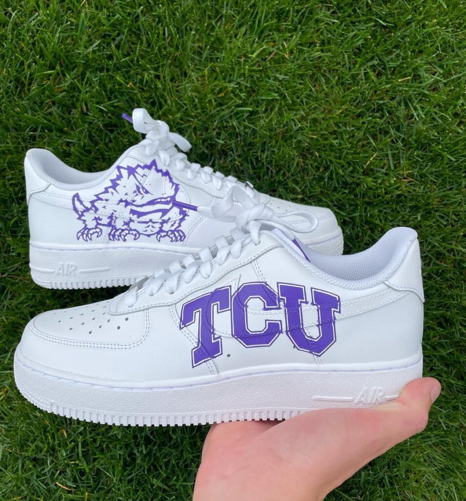 TCU Air Force 1 Custom – Daniel Customs