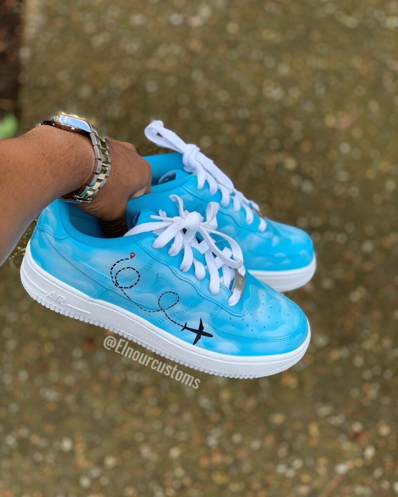 Take Flight Air Force 1 Custom – Daniel Customs