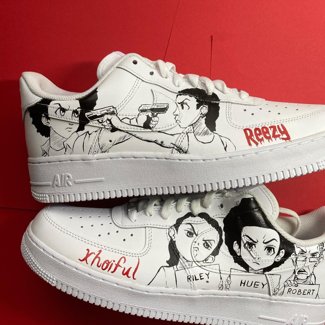 The Boondocks Air Force 1 Custom – Daniel Customs